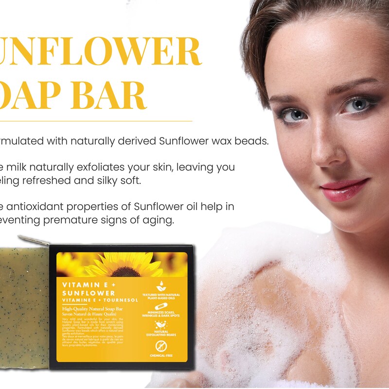 Sunflower Soap Favor - Etsy
