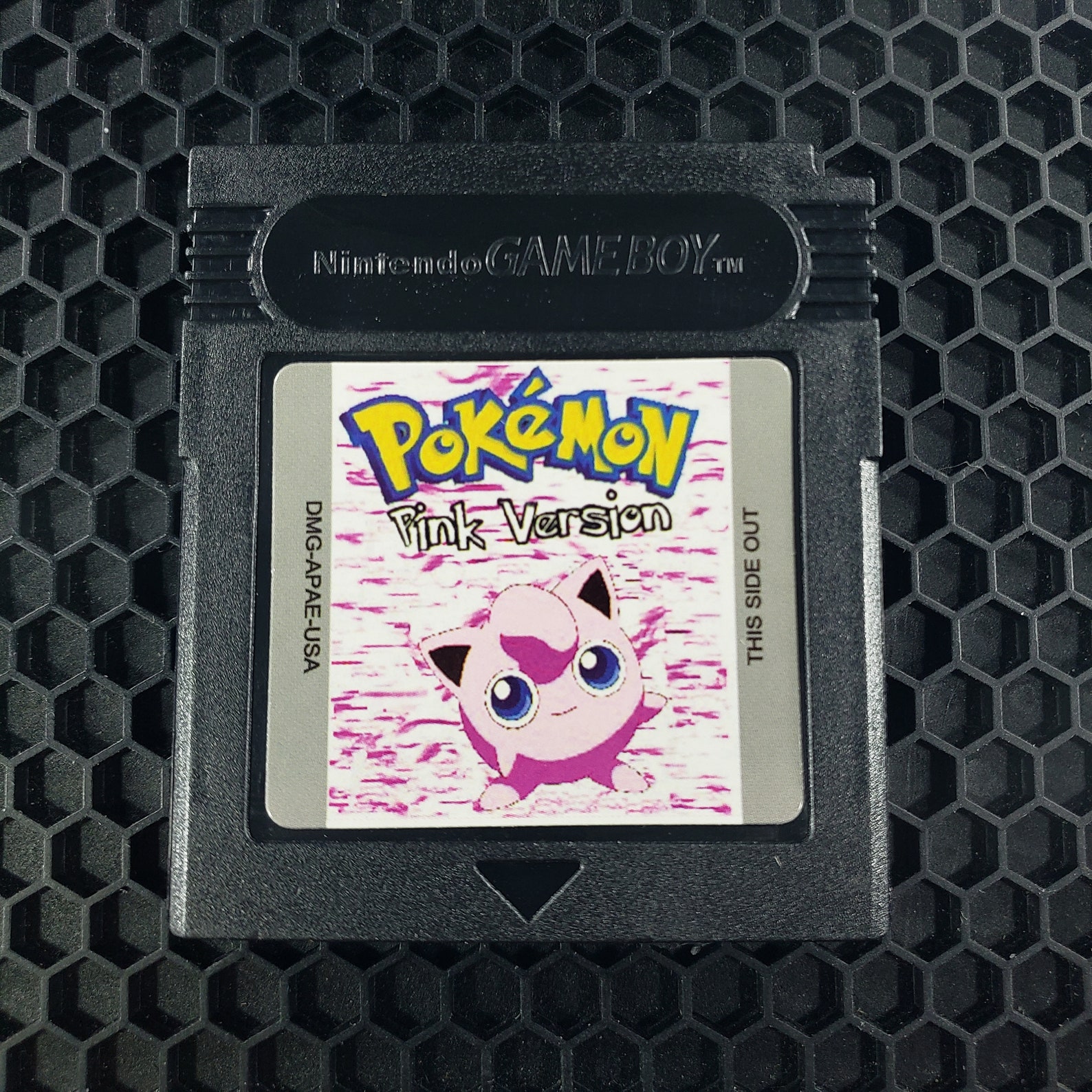 Pokémon Pink Version GBC nintendo Gameboy Color Fan Made Homebrew Game ...