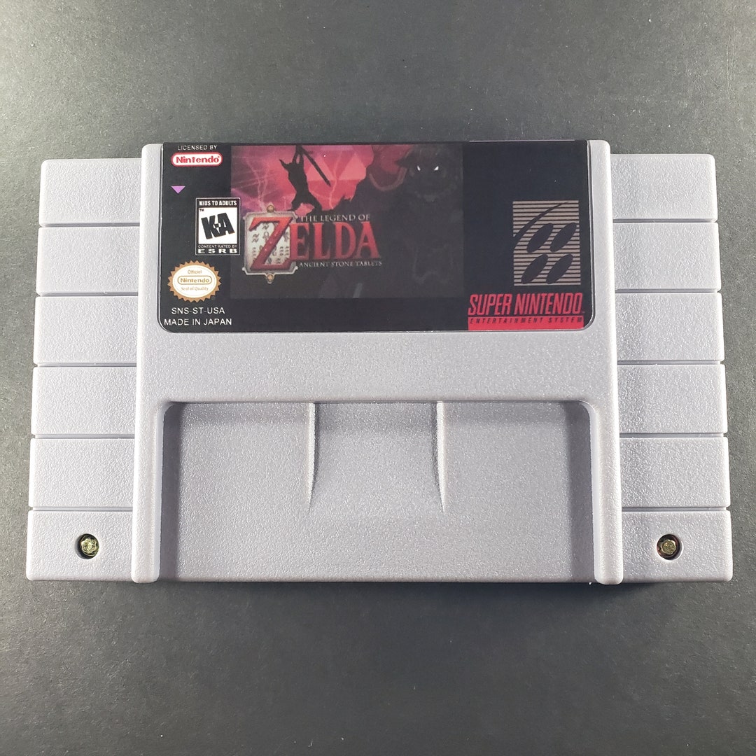 The Legend of Zelda Ancient Stone Tablets SNES Homebrew Game - Etsy