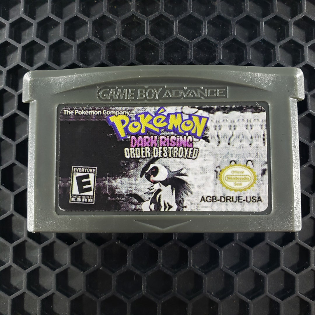 Pokémon Dark Rising Order Destroyed GBA (gameboy Advance) Fan Made ...