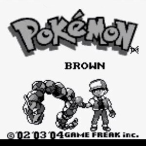 Pokémon Brown Version GBC nintendo Gameboy Color Fan Made Homebrew Game ...