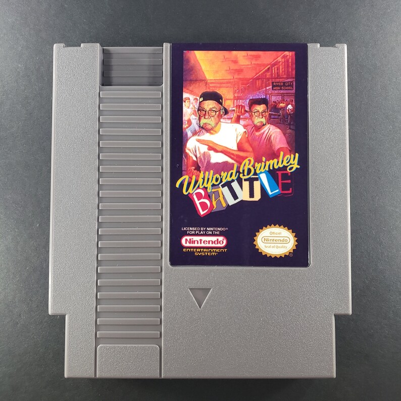 Wilford Brimley Battle NES Homebrew Game - Etsy