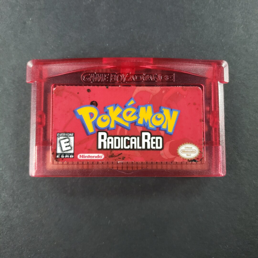 Pokémon Radical Red GBA (gameboy Advance) Fan Made Homebrew Game - Etsy