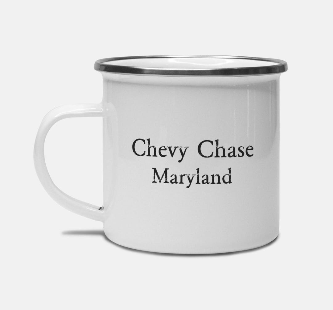 Chevy Chase, Maryland Camp Mug, Chevy Chase Travel Mug, New Home Mug ...
