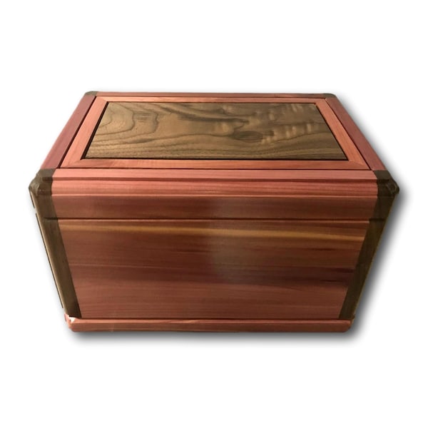 Handmade Wood Box for Ashes - Etsy