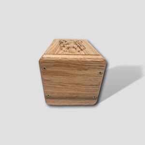 Engraved German Shepherd Wooden Cube Handmade Cremation Pet Dog Urn - Etsy