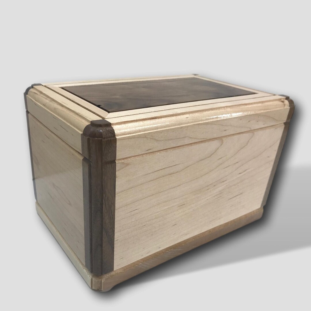 Urn Companion Cremation Box Wooden Urn Funeral Cremation Urn for Ashes ...