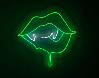 Vampire Neon Sign - Etsy