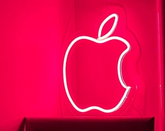 Apple Neon Sign - Etsy