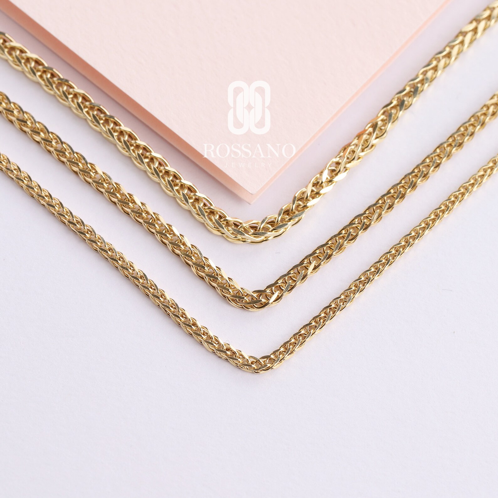 14K Gold Franco Chain Bracelet 2mm 3mm 4mm Franco Palm - Etsy