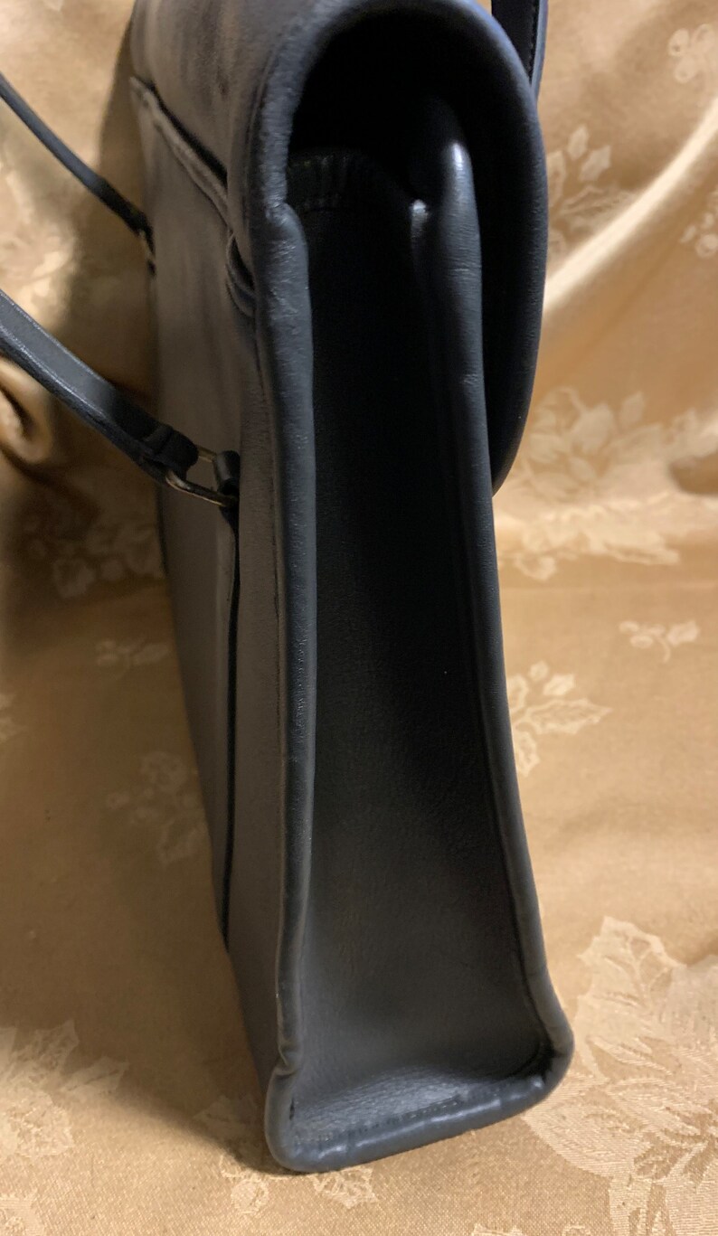 Vintage Coach NYC Shoulder Brief - Envelope Portfolio Flannel Grey ...