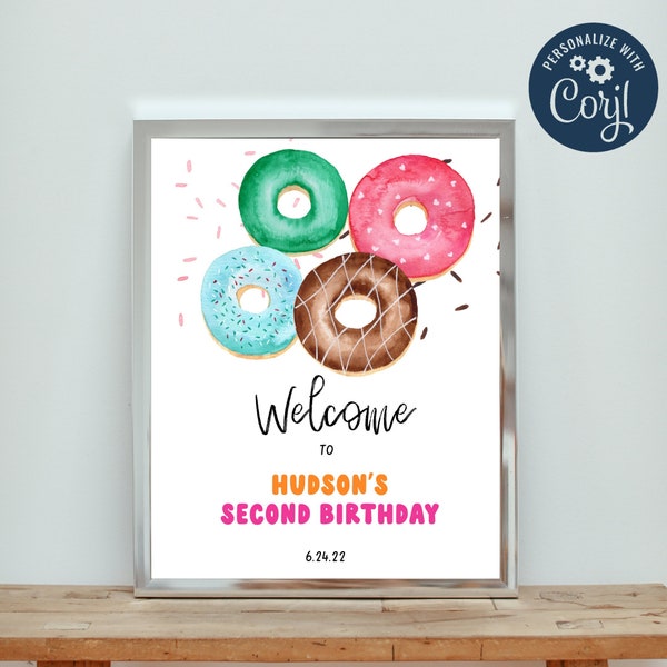 Dunkin Donuts Party Decorations - Etsy