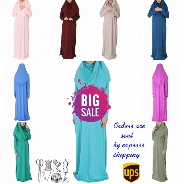 Islamic Prayer Dress Etsy