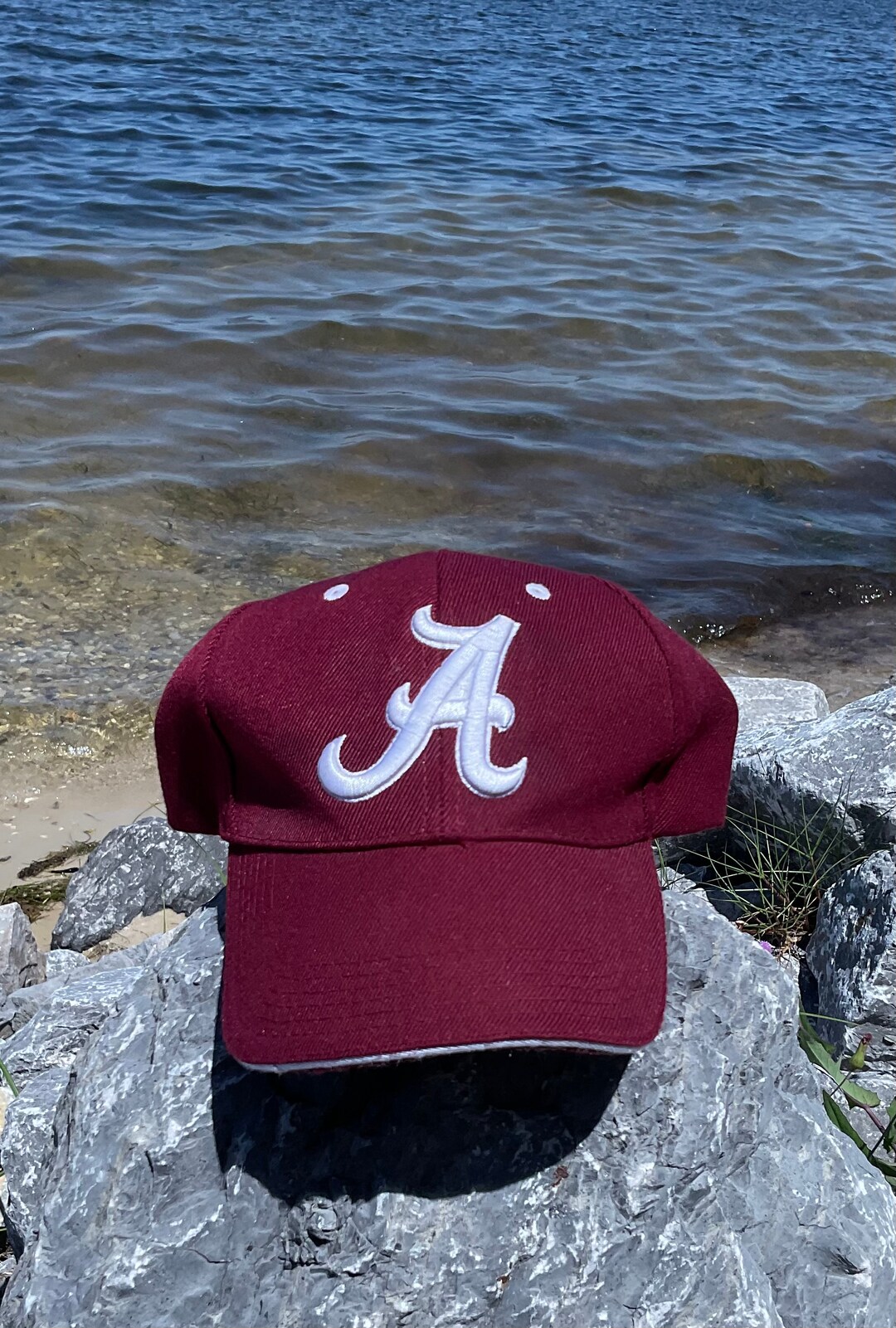 Vintage ALABAMA CRIMSON TIDE ~ University of Alabama Cap/hat ~ Velcro ...