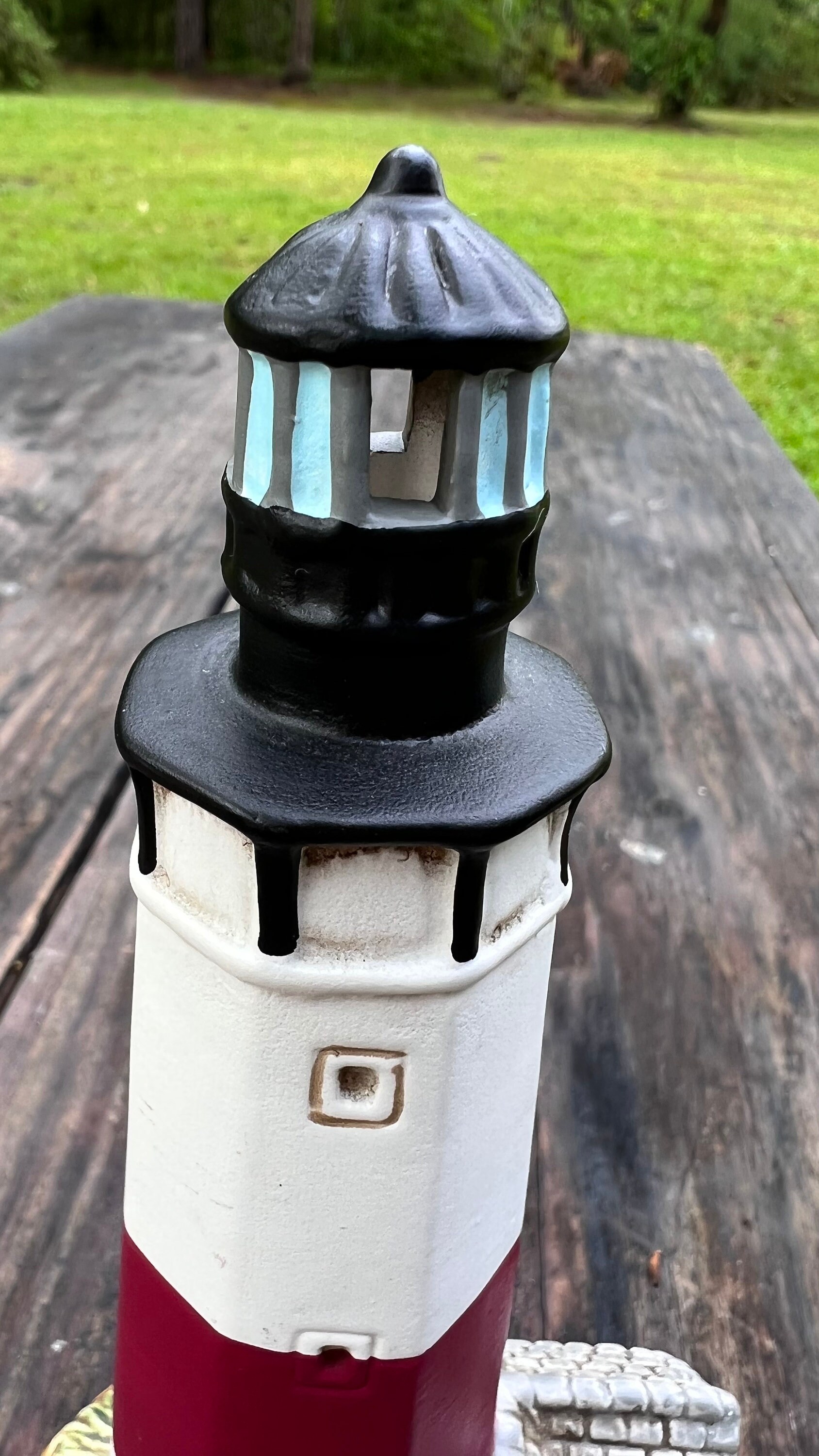 Two Vintage Geo. Z. Lefton Lighthouses/lefton China Hand Painted/lefton ...