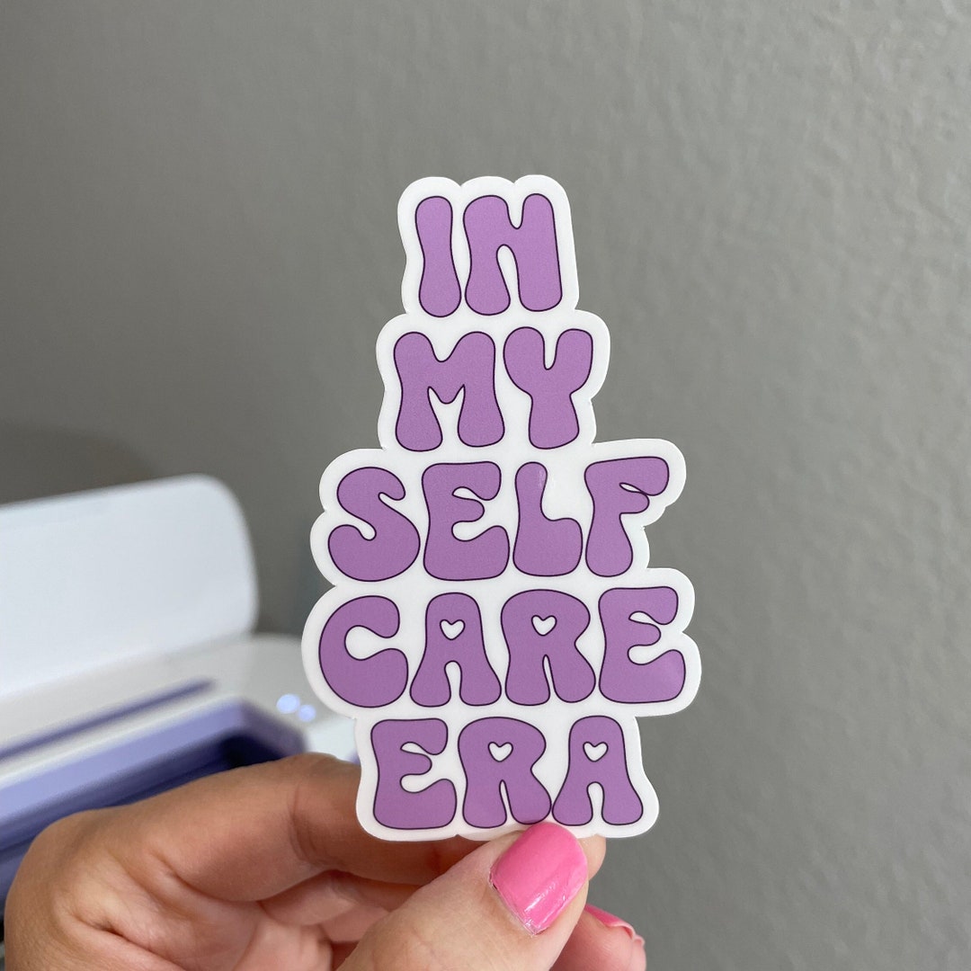 In My Self Care Era Sticker | Water Bottle Sticker | Self Love | Water ...