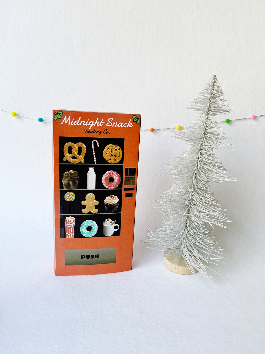 Small Vending Machine Printable / Christmas Scout Elf Prop - Etsy