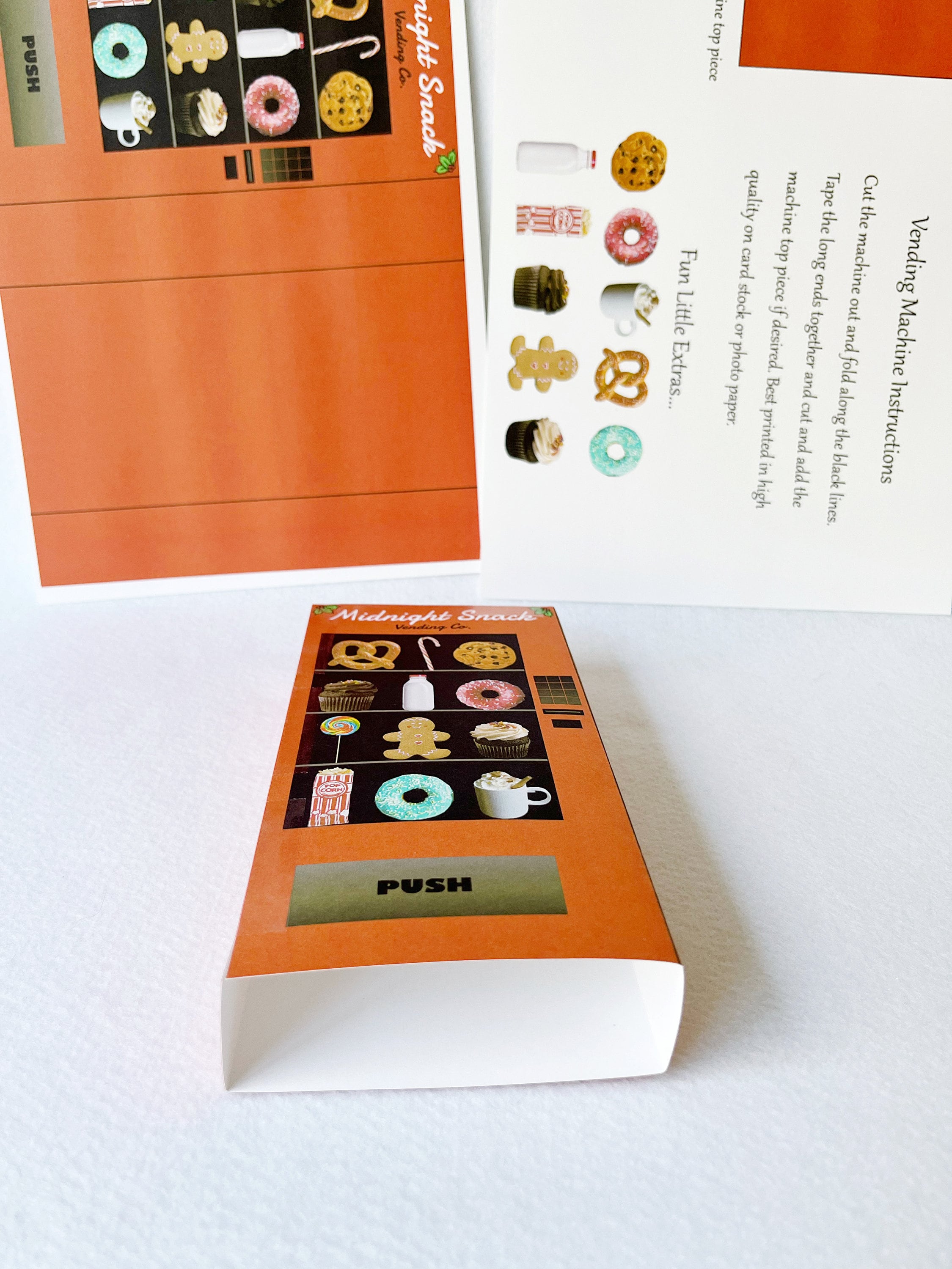 Small Vending Machine Printable / Christmas Scout Elf Prop - Etsy