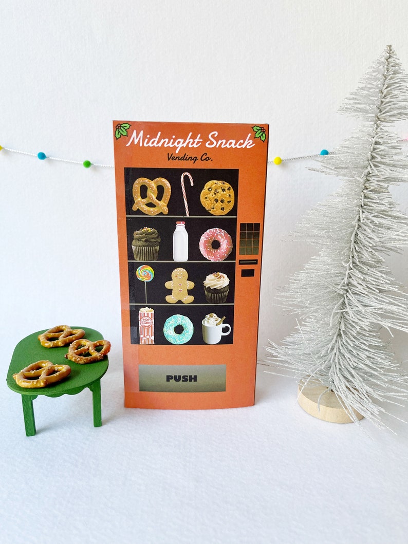 Small Vending Machine Printable / Christmas Scout Elf Prop - Etsy