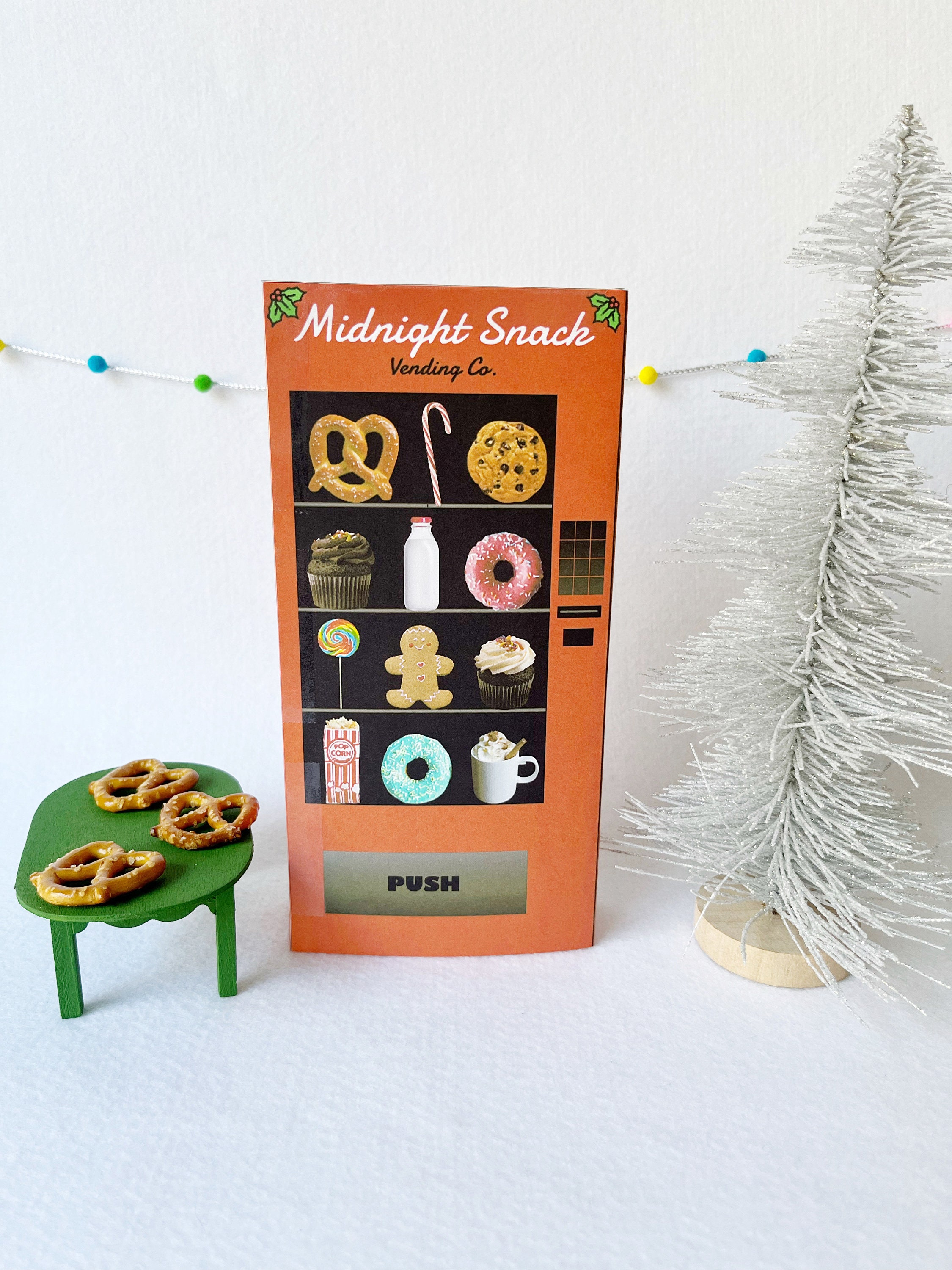 Small Vending Machine Printable / Christmas Scout Elf Prop - Etsy