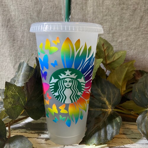 Pride Hearts Starbucks Cup LGBTQ Starbucks Cup Gay Pride - Etsy