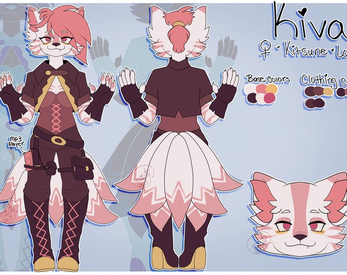 Custom Furry Reference Sheet Commissions - Etsy