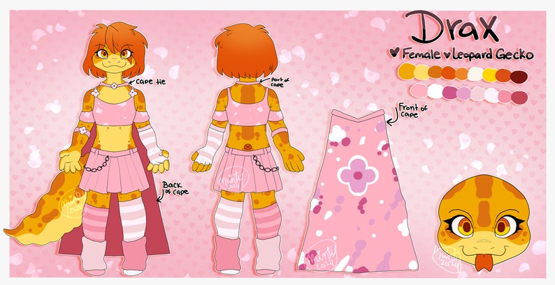 Custom Furry Reference Sheet Commissions - Etsy