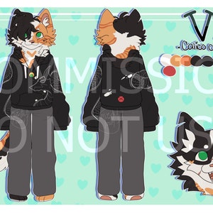Custom Furry Reference Sheet Commissions - Etsy