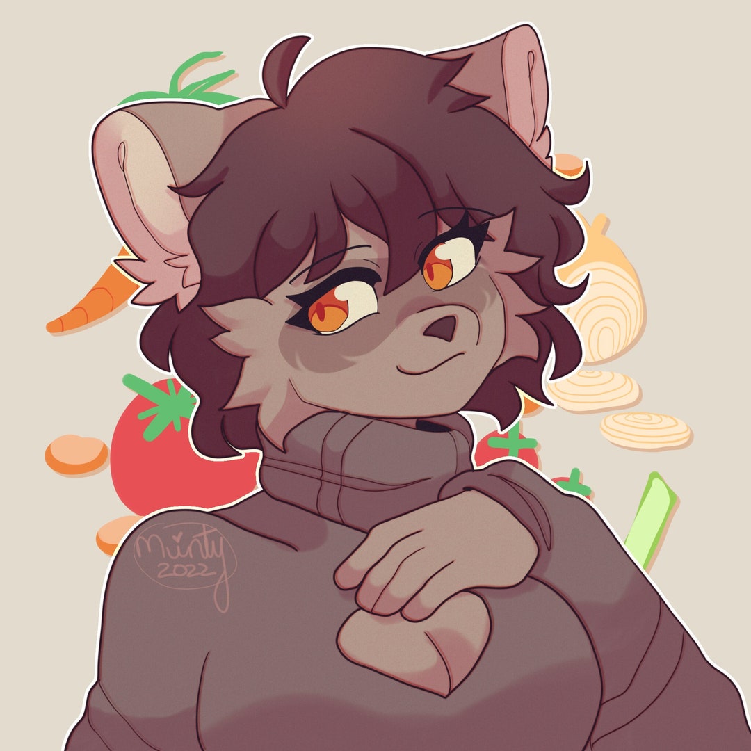 Custom Furry Headshot Commissions - Etsy