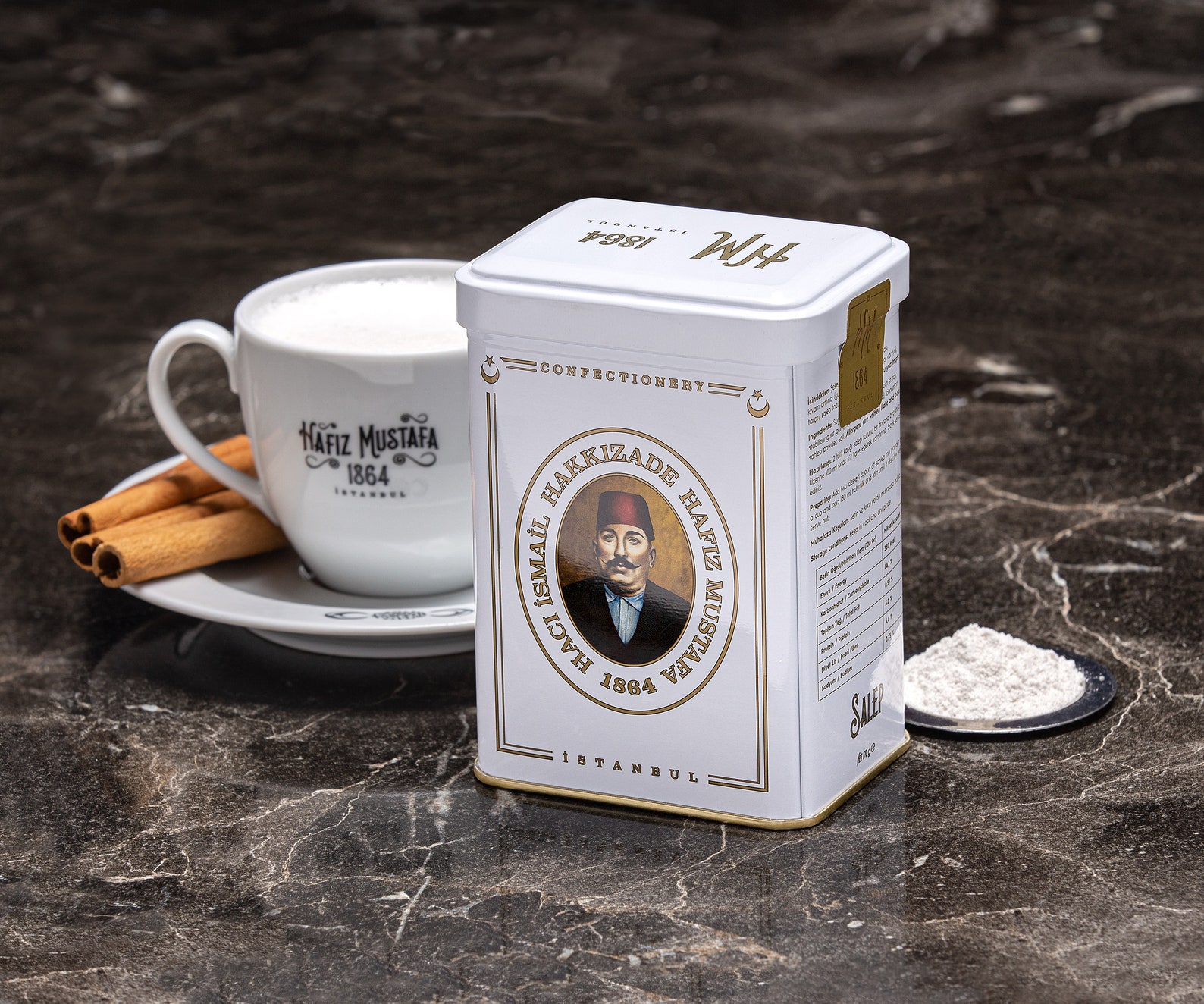 Salep, Sahlep, Sahlab, Turkish Anatolian Salep, Hafiz Mustafa 1864 ...