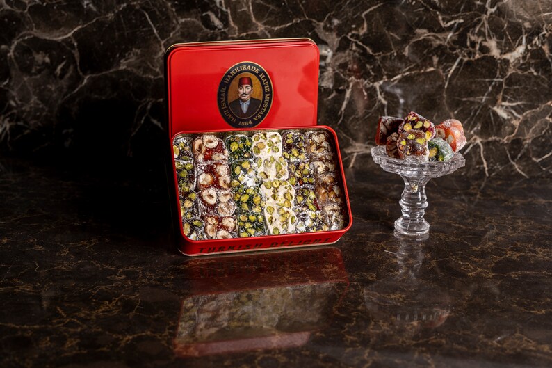 Turkish Delight Mixed Turkish Delight metal Tin Box - Etsy