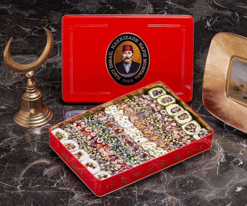 Turkish Delight, Mixed Turkish Delight, (metal - Tin Box), Hafiz ...