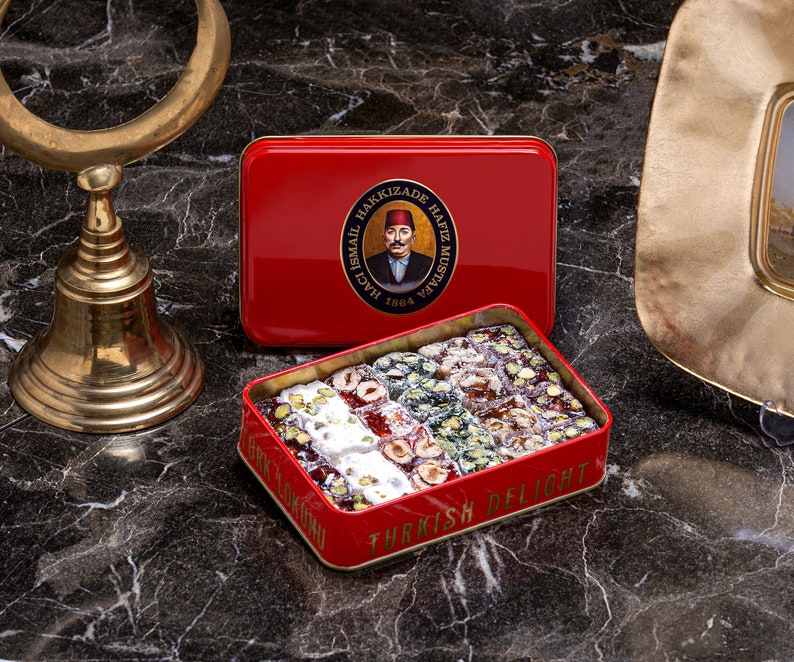 Turkish Delight, Mixed Turkish Delight, (metal - Tin Box), Hafiz ...