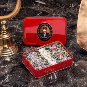Turkish Delight, Mixed Turkish Delight, (metal - Tin Box), Hafiz ...