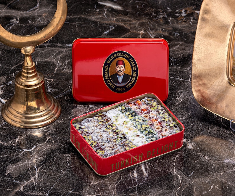 Turkish Delight, Mixed Turkish Delight, (metal - Tin Box), Hafiz ...