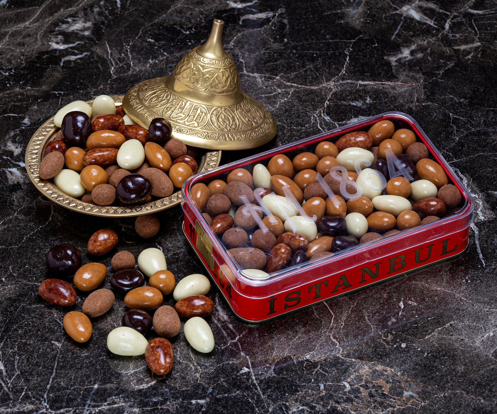 Mixed Dragee 1500 Gr 3x500 Gr Metal Tin Premium Special - Etsy