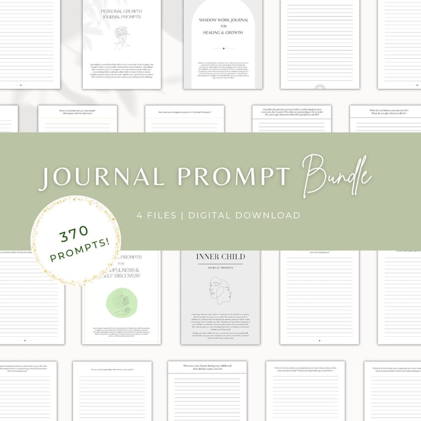 Shadow Work Journal Digital Healing Journal Prompts Daily Etsy