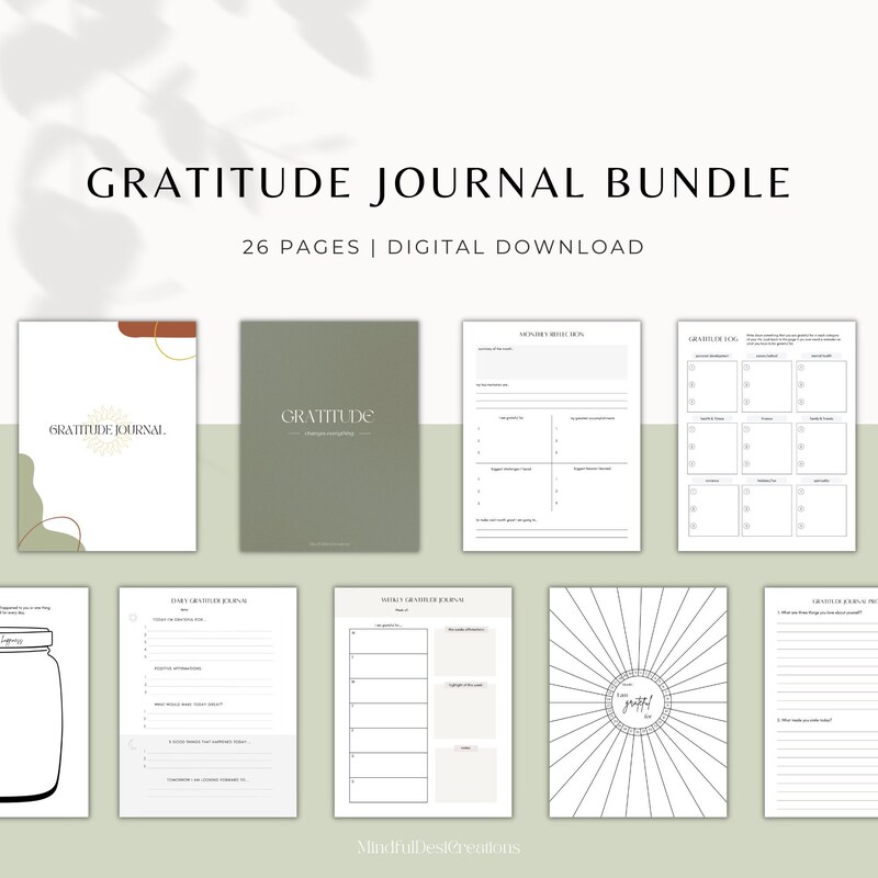 Gratitude Journal - Etsy