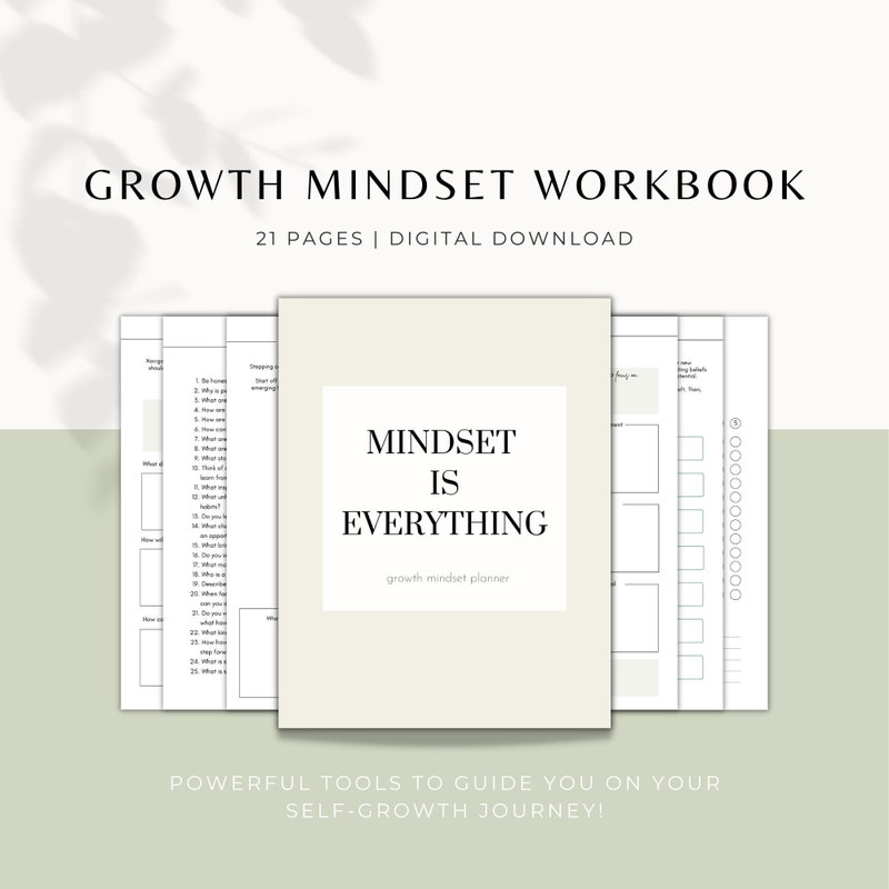 Personal Growth Worksheets - Etsy