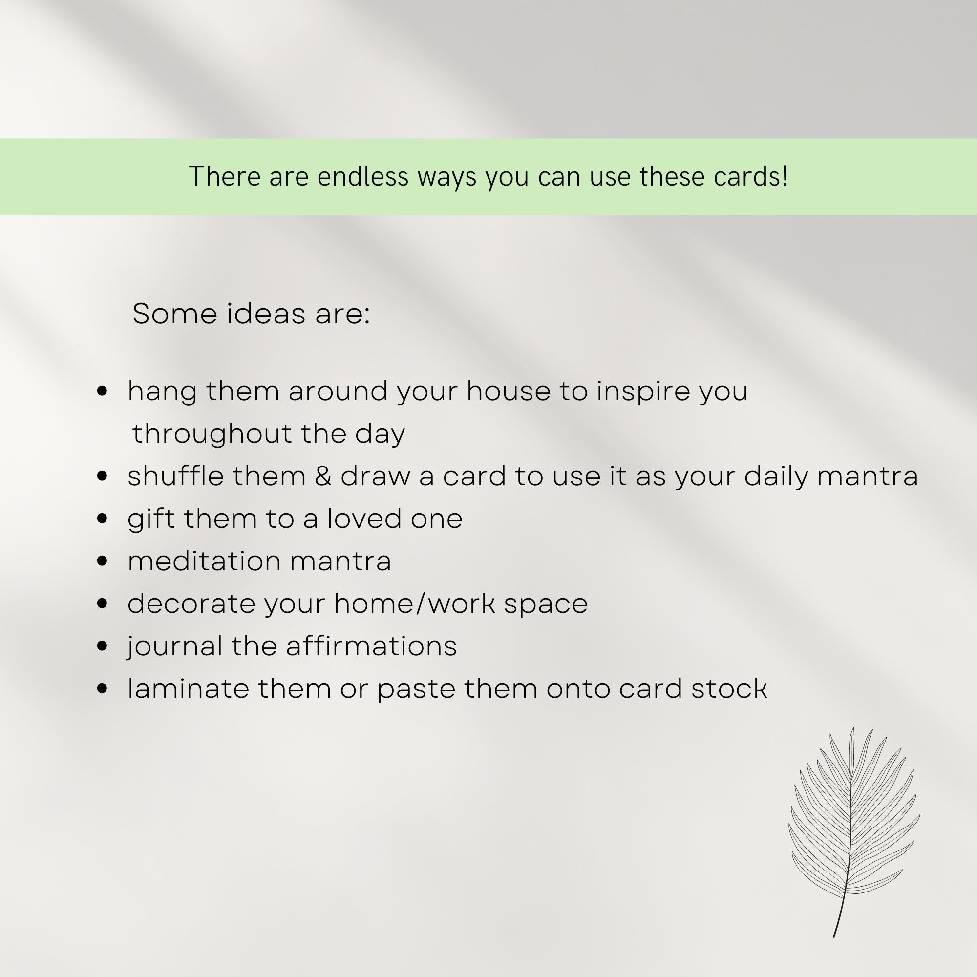 134 Affirmation Cards Printable Bundle, Positive Affirmation Cards ...