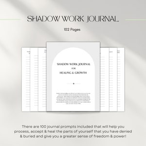 Mental Health Journal Bundle, Printable Worksheets, Wellness Planner ...