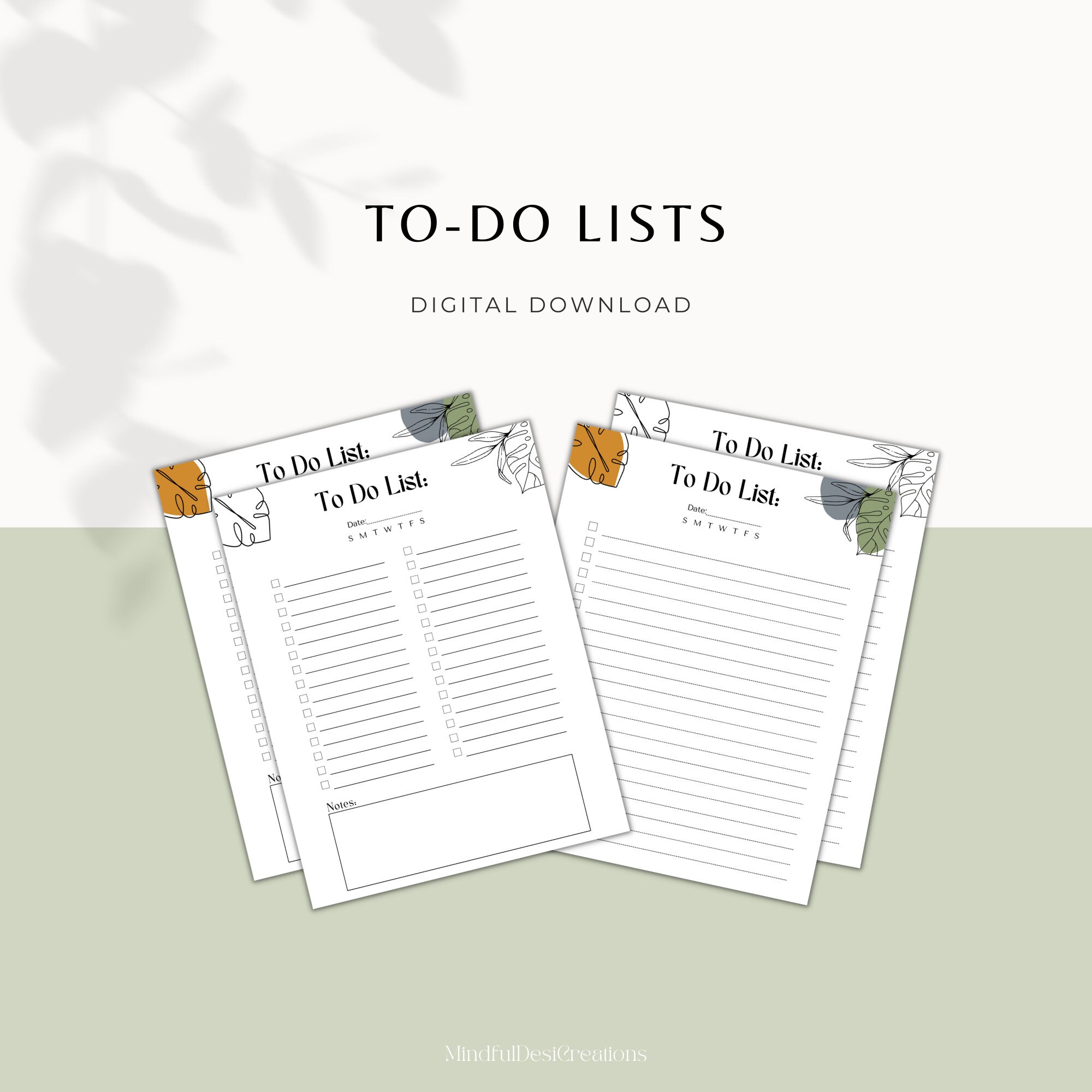 To Do List Printable Boho to Do List Planner to Do List PDF - Etsy