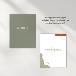Gratitude Journal Bundle, Gratitude Journal Printable, Daily Reflection ...