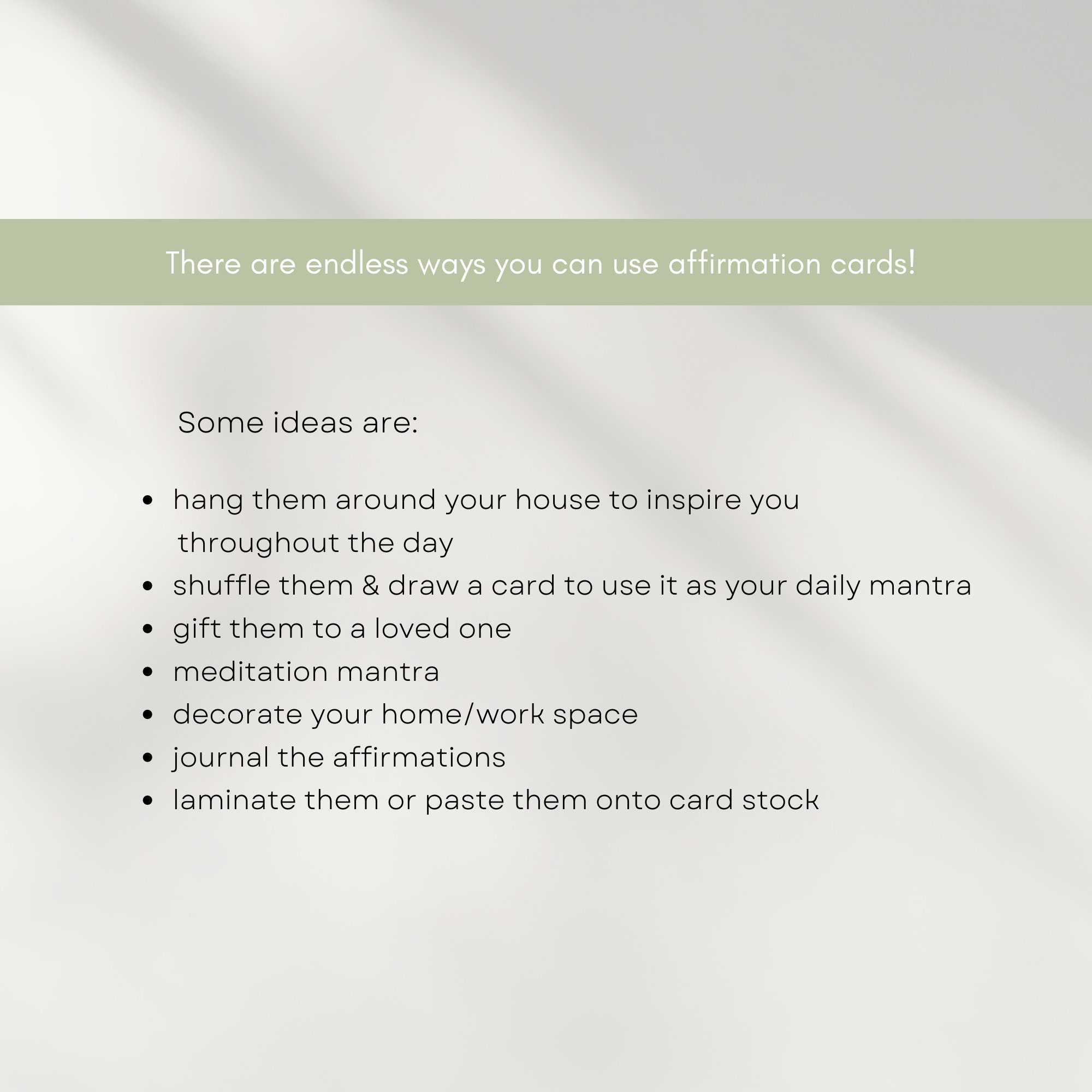 34 Social Anxiety Affirmation Cards, Mental Health Affirmations ...