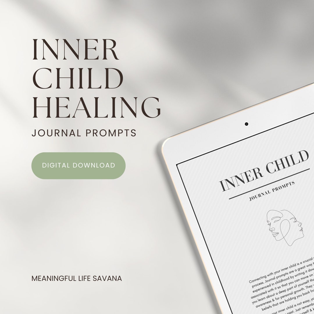 Inner Child Journal Prompts, Inner Child Workbook, Inner Child Healing ...