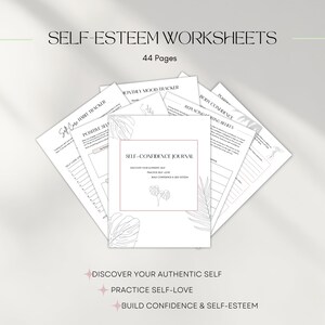 Mental Health Journal Bundle, Printable Worksheets, Wellness Planner ...