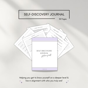 Personal Growth Bundle, Self Growth Journal, Self Improvement Workbook ...