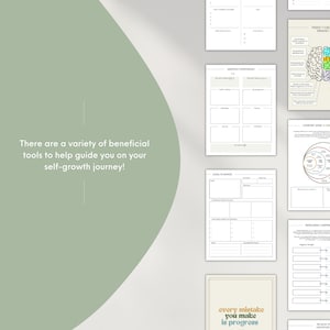 Growth Mindset Planner, Printable Mindset Journal, Mindset Reset ...