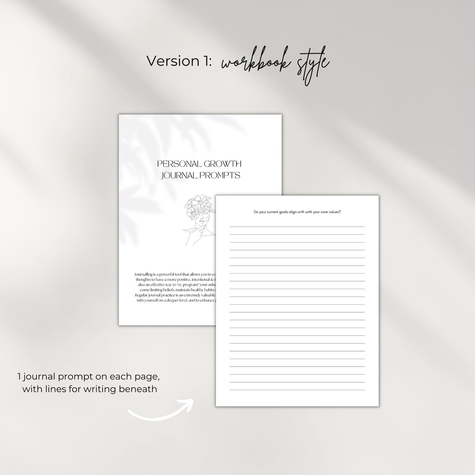 100 Personal Growth Journal Prompts, Self-development (digital PDF) - Etsy