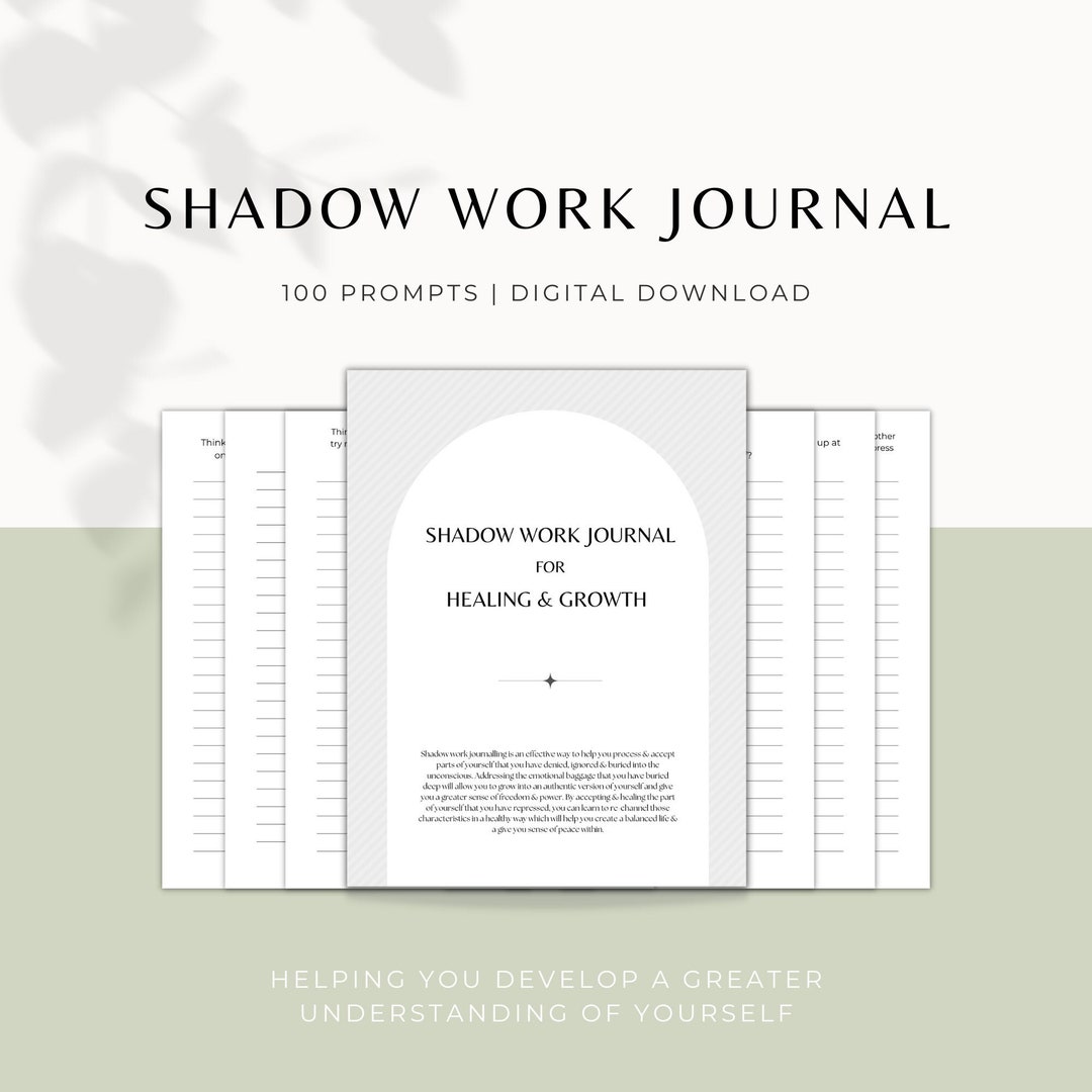 Shadow Work Journal Prompts, Shadow Work Workbook, Self Discovery ...